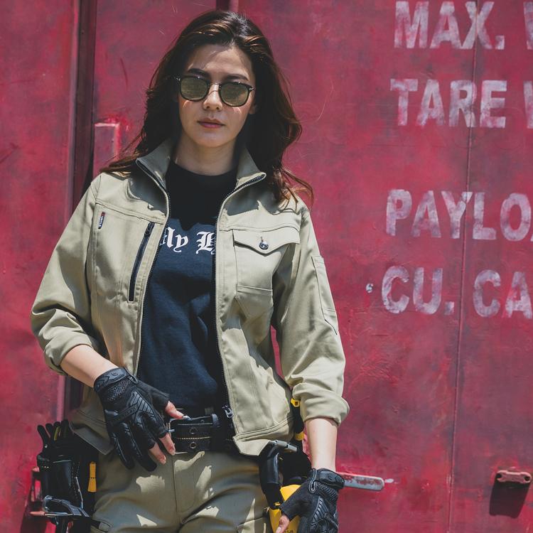 BURTLE バートル 作業着 オールシーズン 男女兼用ジャケット ユニセックス 671 ワークウェア 作業服 ワークジャケット おしゃれ かっこいい : uni-que - 通販 ...