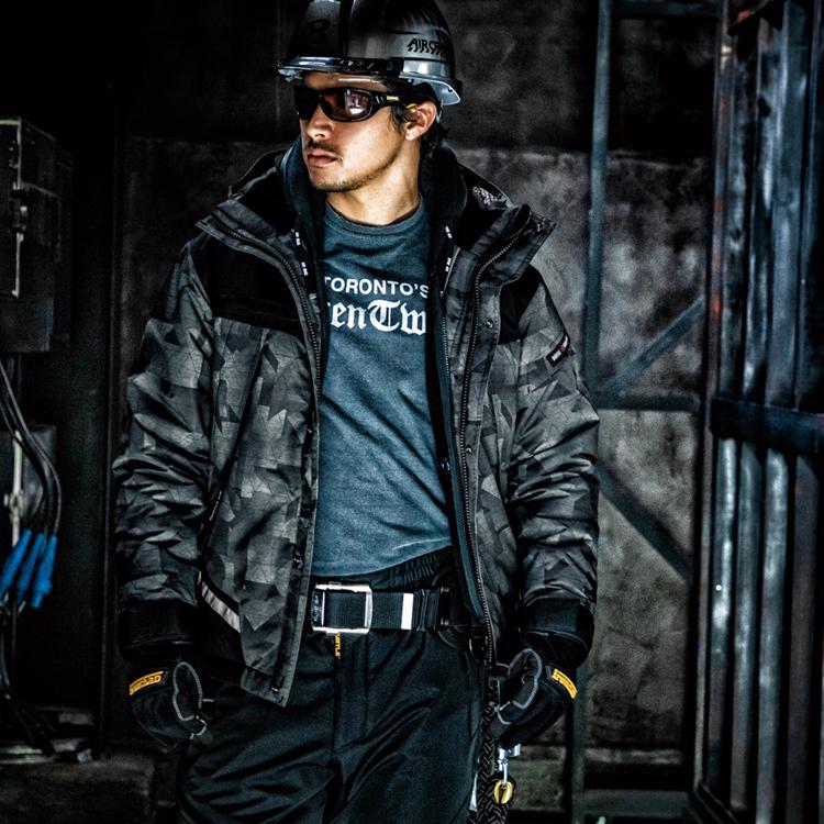 BURTLE 大きいサイズ 3L アウター バートル 防水防寒ジャケット 大型フード付 ユニセックス 7610 作業着 防寒 アウトドア ウィンタースポーツ おしゃれ 完全防水 : uni ...