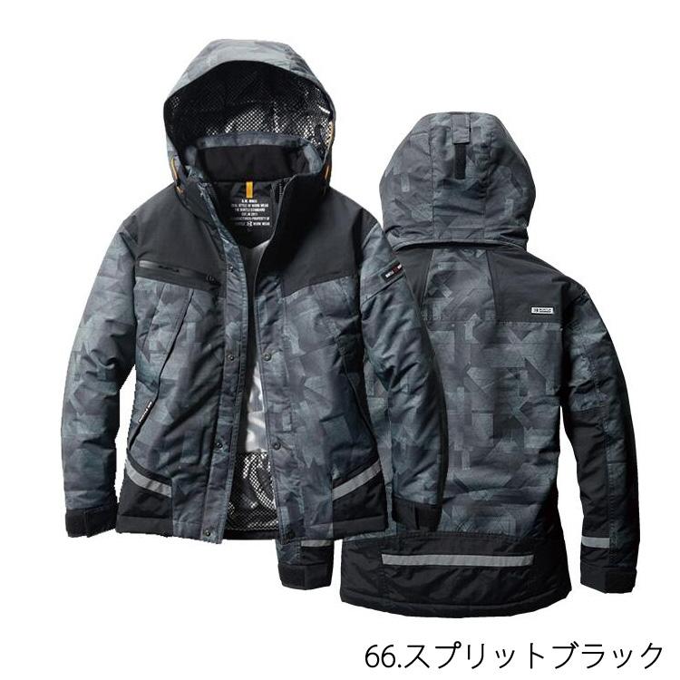 BURTLE 大きいサイズ 3L アウター バートル 防水防寒ジャケット 大型フード付 ユニセックス 7610 作業着 防寒 アウトドア ウィンタースポーツ おしゃれ 完全防水 : uni ...