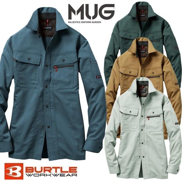 BURTLE 作業着 ワークウェア バートル 長袖シャツ 8063 ワークシャツ オールシーズン 作業服 おしゃれ かっこいい アウトドア カジュアルシャツ : uni-que - 通販 ...