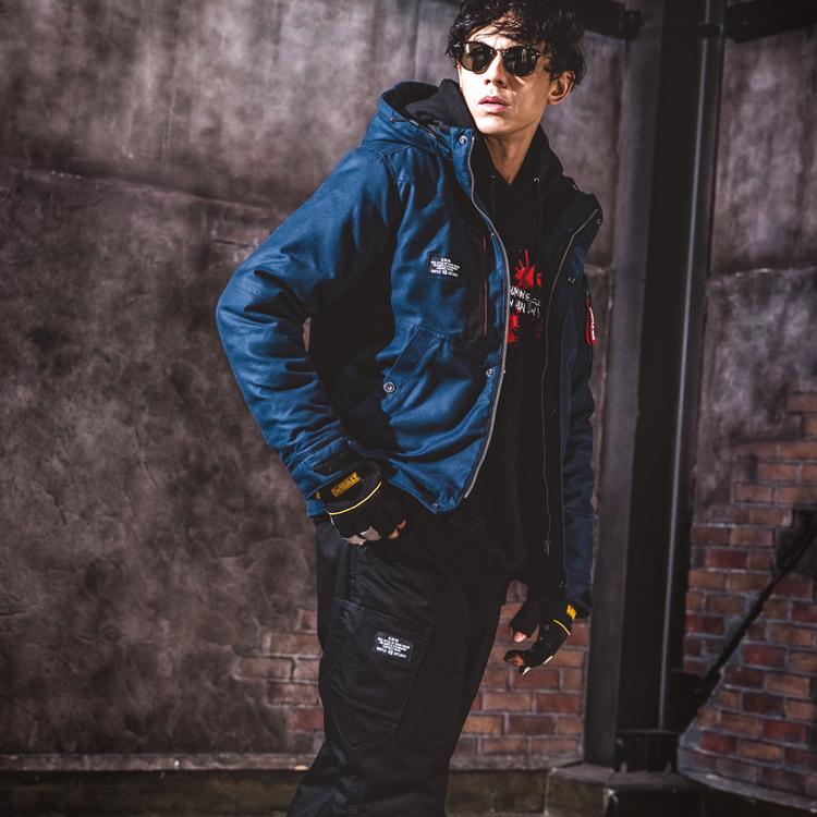 BURTLE バートル サーモクラフト 防寒 ジャケット 大型フード 8210 ユニセックス 防風 はっ水 耐水圧 保温 ワークジャケット ブルゾン ジャンパー 男女兼用 : uni-que ...