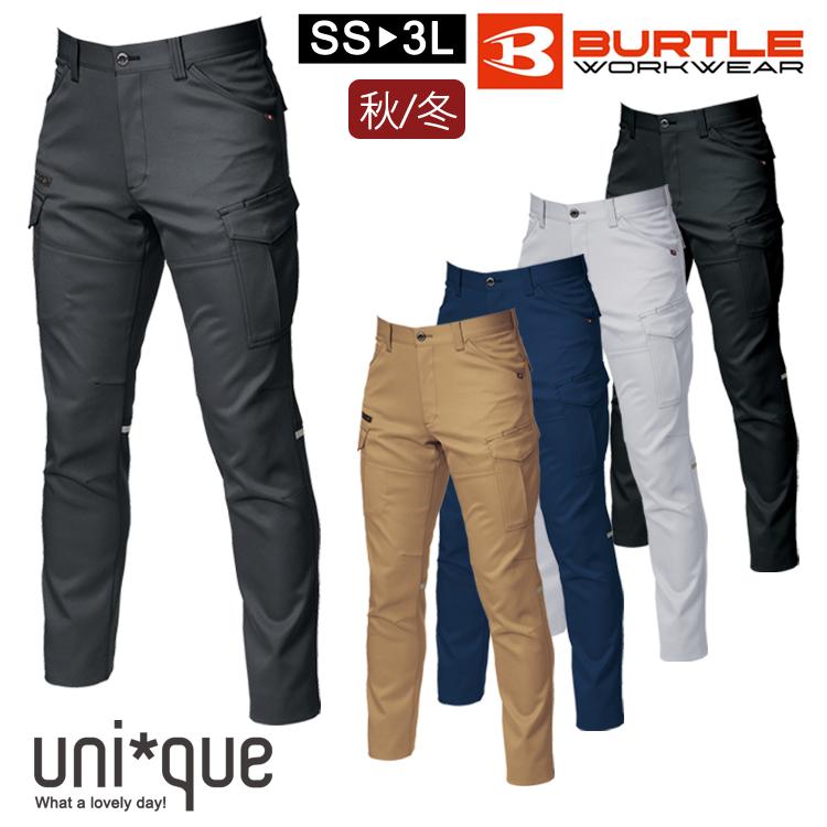 BURTLE 作業着 秋冬 バートル カーゴパンツ 9072R 作業服 ワークパンツ 高機能パンツ 長ズボン かっこいい ストレッチ 反射板 制電 カジュアル : uni-que - 通販 ...