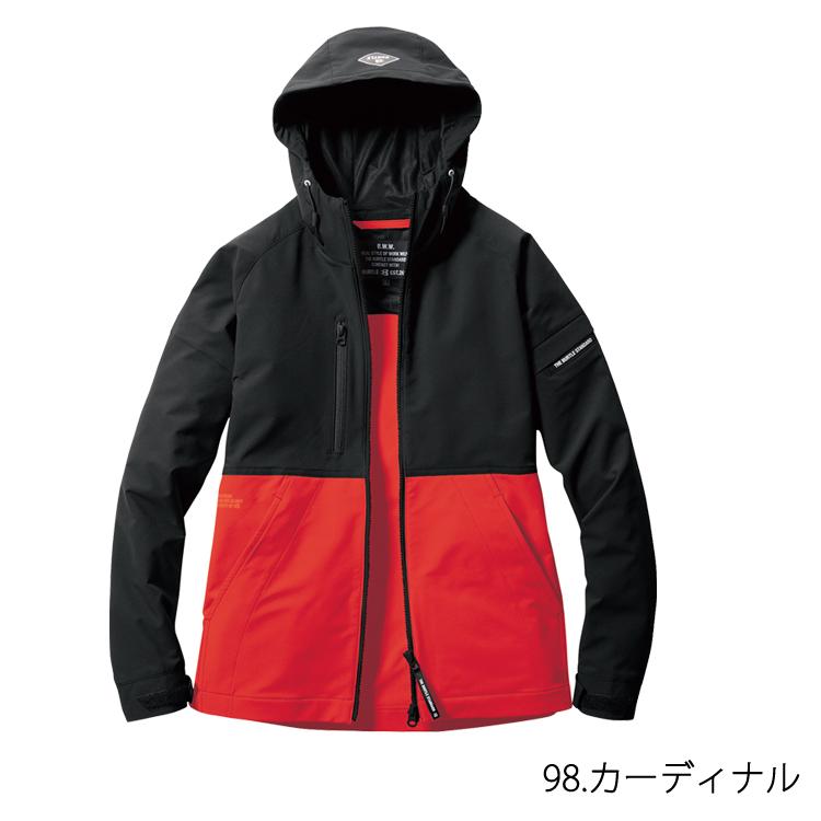 BURTLE 作業着 春夏 ワークウェア 男女兼用 フーディ ジャケット バートル 9515 ユニセックス 長袖 作業服 かっこいい ブルゾン パーカー ストレッチ : uni-que ...