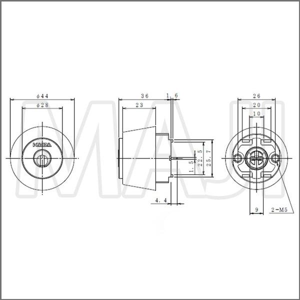 MIWA LZSP,TE07 鍵交換用 Kaba ace,カバエース LSP 2個同一シリンダー 鍵 交換 : 鍵の卸売りセンターYahoo!店 - 通販 - Yahoo!ショッピング
