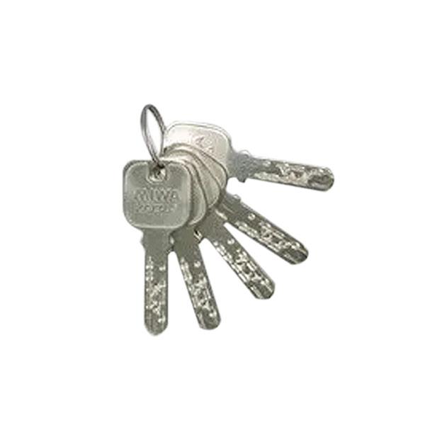 2個同一 QDC17-QDC151-QDC19 ボイーズII 鍵(カギ)交換 取替えシリンダーセット JNシリンダー 標準キー5本付き LIXIL（リクシル）TOSTEM（トステム） : 鍵の ...