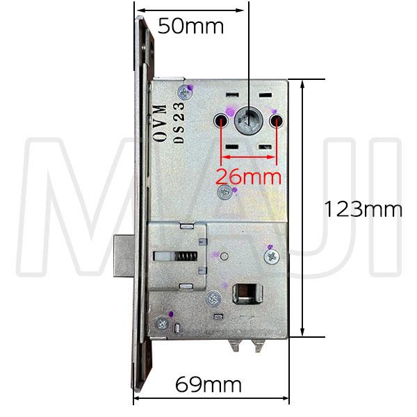 美和ロック MIWA PESP YKK向け プッシュプル錠 主錠ケース HH-3K-18360-DC 鍵 交換 : 鍵の卸売りセンターYahoo!店 - 通販 - Yahoo!ショッピング