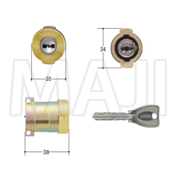 美和ロック MIWA,美和ロック PG,DA 鍵交換用 MIWA PR PGF 2個同一シリンダー 鍵 交換 : 鍵の卸売りセンターYahoo!店 - 通販 - Yahoo!ショッピング