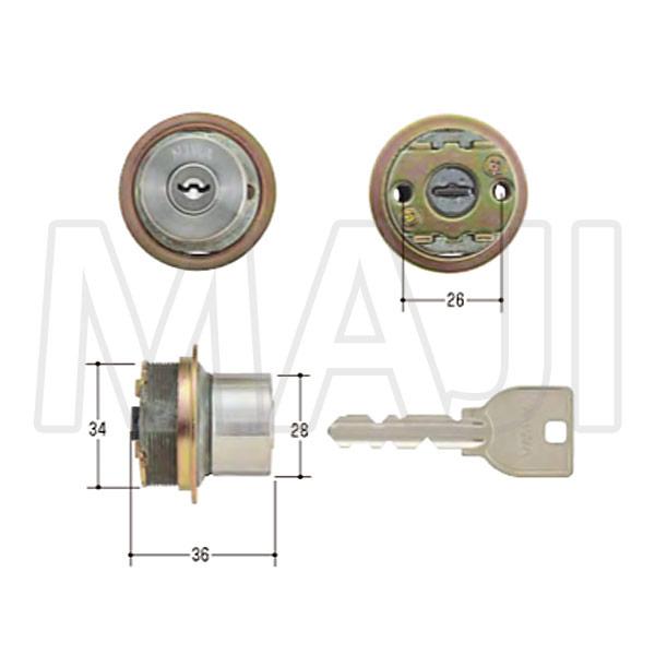 美和ロック MIWA,美和ロック LE08,TE01 鍵交換用 MIWA U9 LIX(TE0) 2個同一シリンダー 鍵 交換 : 鍵の卸売りセンターYahoo!店 - 通販 - Yahoo ...