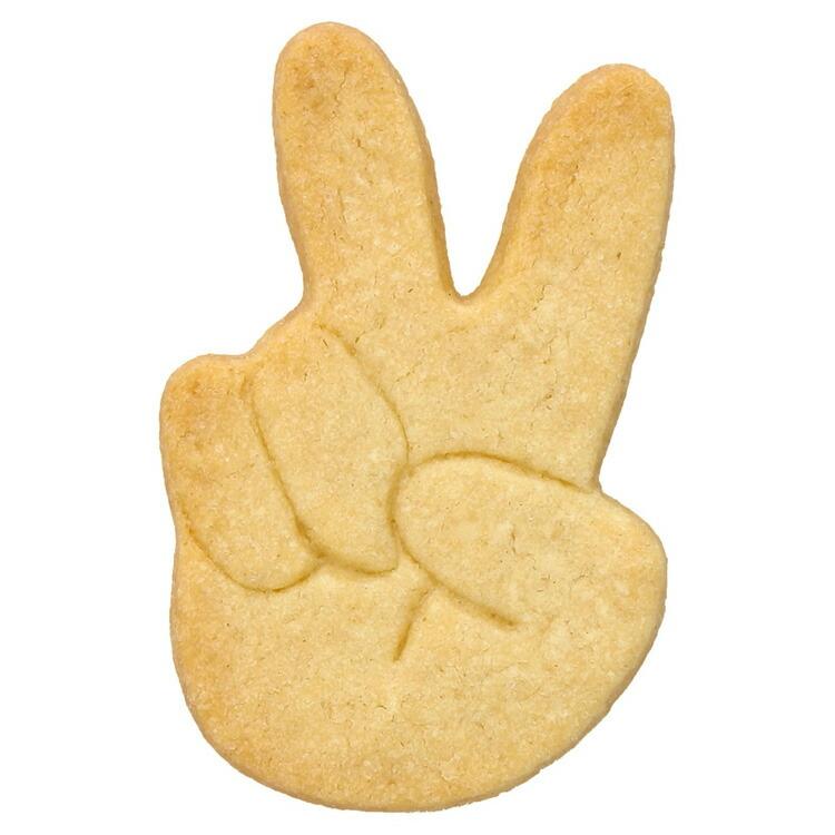 バークマン クッキー型 ピース * 1229 | BIRKMANN チョキ : 馬嶋屋菓子道具店 - 通販 - Yahoo!ショッピング