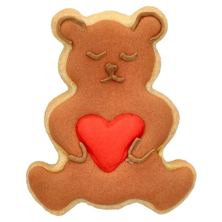 バークマン クッキー型 テディベア ハート * 80 | BIRKMANN くま クマ : 馬嶋屋菓子道具店 - 通販 - Yahoo!ショッピング