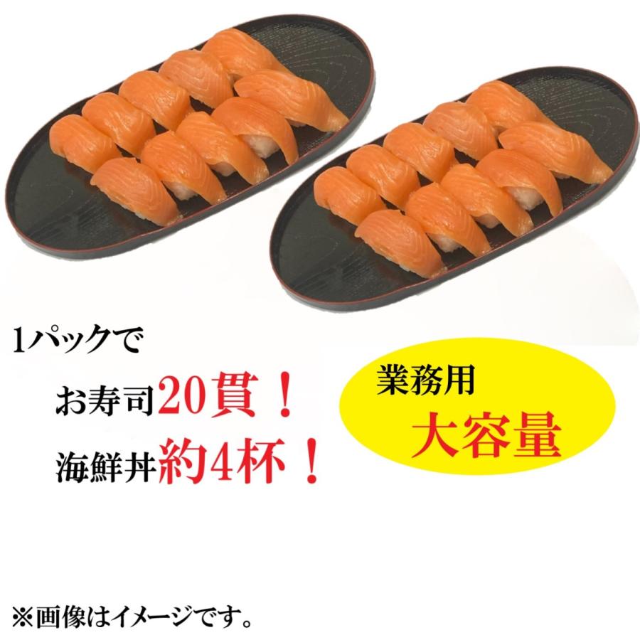 (業務用)サーモンスライス 刺身用 340g（17g20枚入） 冷凍 真空パック 鮭 サケ さけ サーモン さーもん 刺身 切り身 4人前 大容量 トラウト 寿司ネタ 新鮮 : ま印水産 ...