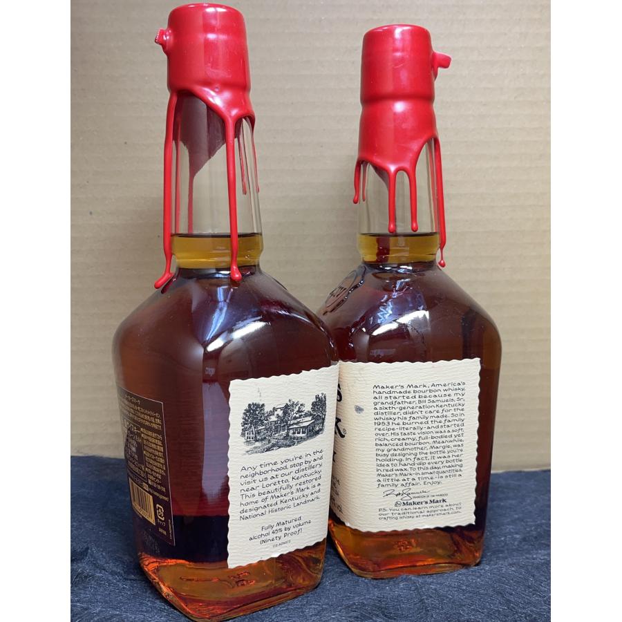 Maker's Mark 2本セット メーカーズマーク レッドトップ 700ml / 2pieces : メイク・ワン - 通販 - Yahoo!ショッピング