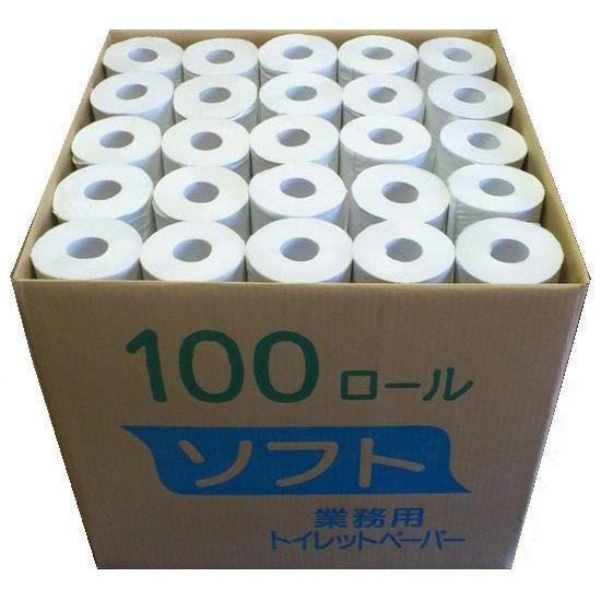 トイレットペーパー シングル 無包装 65m 100ロール 業務用 無香料 無漂白 ちょっと長巻き 包装なし 古紙パルプ 再生紙100% 日本製 国産品 :unpacked65ms100:岐阜 ...