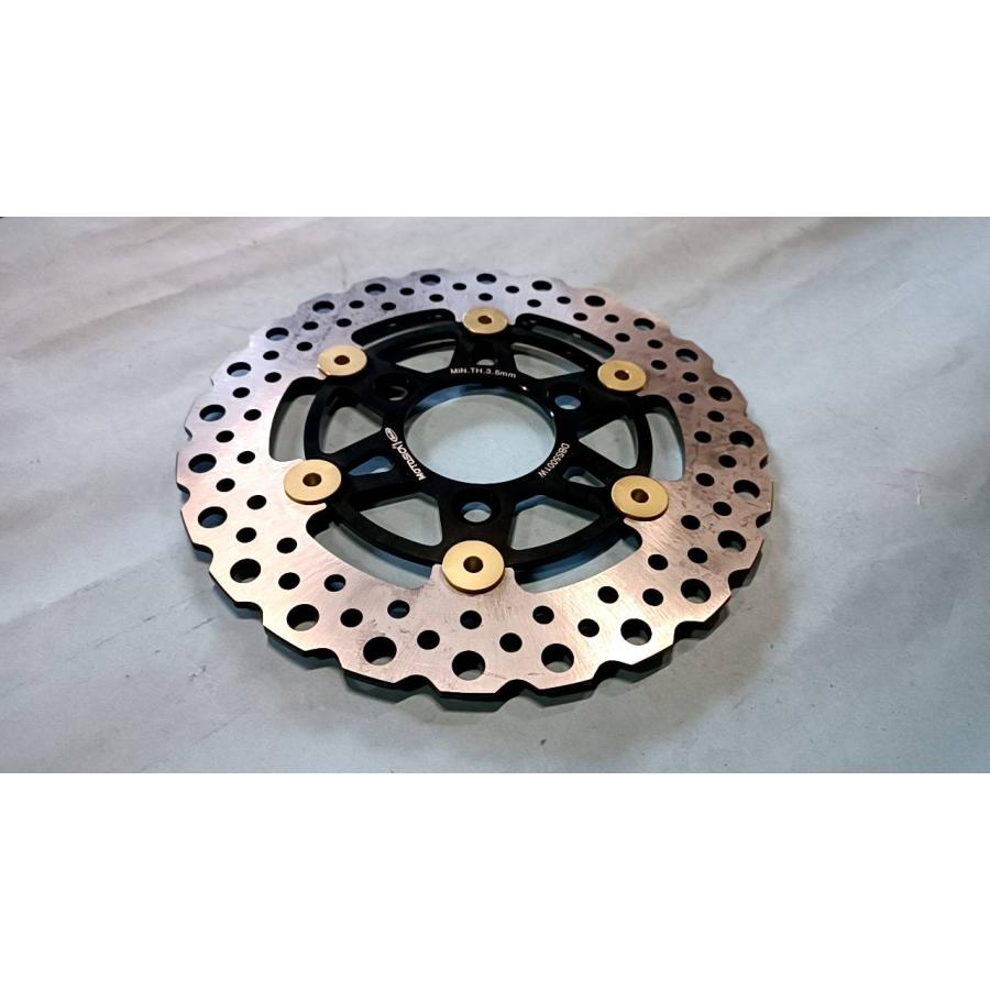 MOTOSICA 新品 ウェィブディスク 黒/金 NSR50 XR50 NS-1 XR100 NSR80 AC10 HC06 BA-AD14 ...