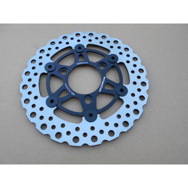 MOTOSICA 新品 ウェィブディスク 黒/黒 NSR50 XR50 NS-1 XR100 NSR80 AC10 HC06 BA-AD14 ...