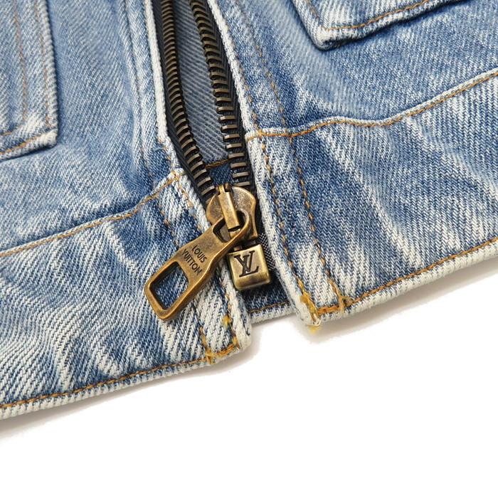 LOUIS VUITTON ダブルフロント デニムジャケット 19SS LOUIS VUITTON ダブルフロント デニムジャケット 19SS