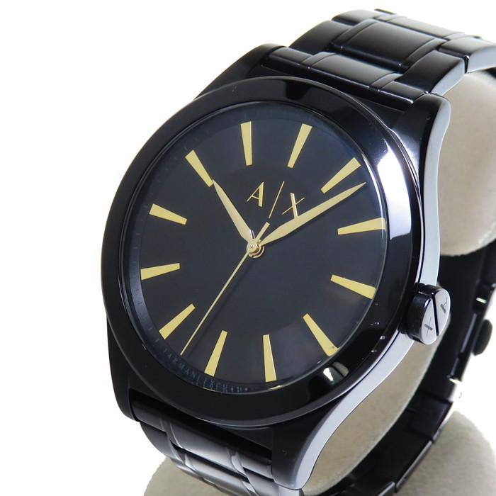 ARMANI EXCHANGE/アルマーニエクスチェンジ AX7102 腕時計 ステンレススチール クオーツ ブラック文字盤 メンズ : 真子 ...