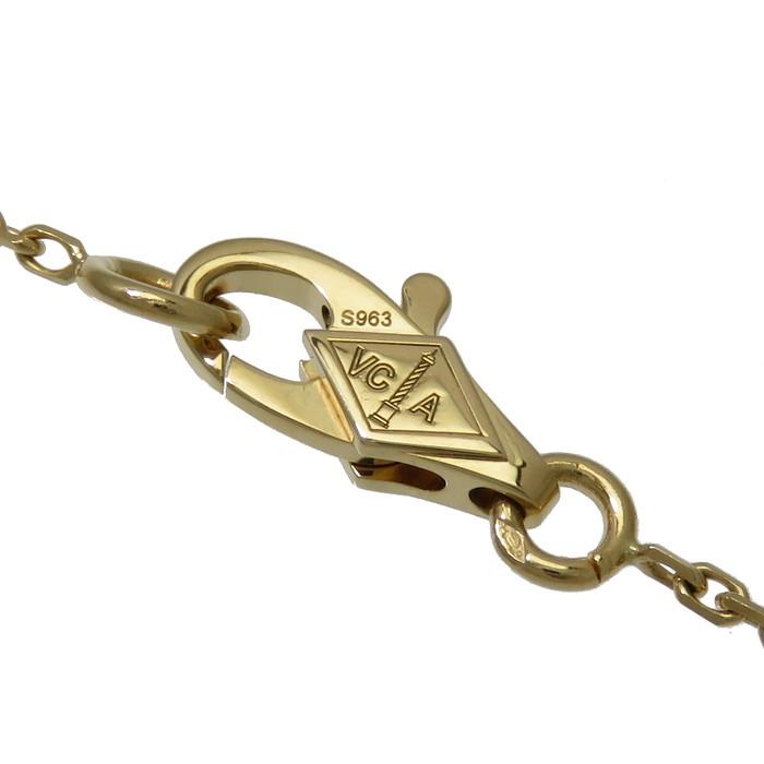 Van Cleef & Arpels マザーオブパール ネックレス スウィート アルハンブラ パピヨン K18 2.9g 40cm VCARF69300 レディース : 真子質店 ヤフー ...