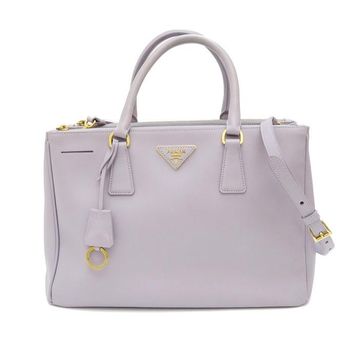 PRADA PRADA/プラダ BN2274 ガレリア 2WAY ハンドバッグ サフィアーノレザー GLICINE レディース : 真子質店 ...