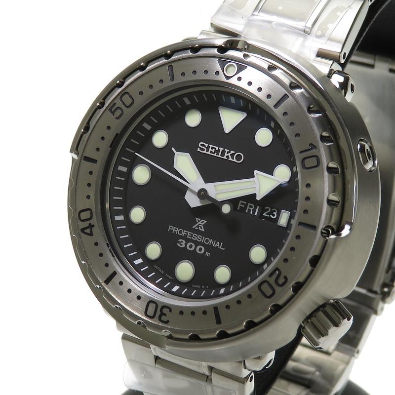 SEIKO（セイコー） 7C46-0AN0 マリーンマスター 腕時計 ステンレススチール クオーツ 黒 メンズ : 真子質店 ヤフー ...