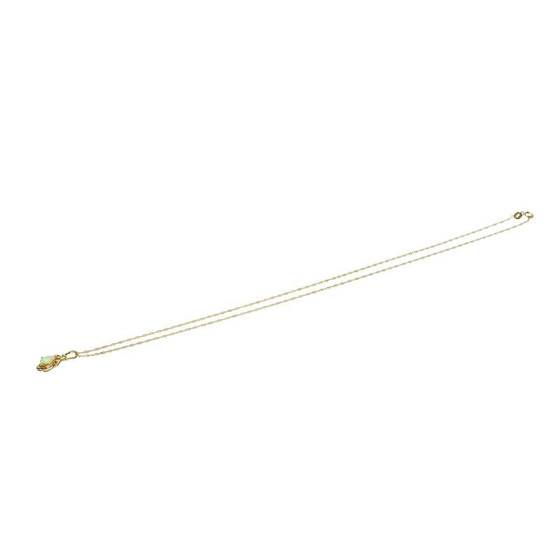 オパール ネックレス K18ゴールド 1.5g 42cm レディース : 真子質店 ヤフーショッピング店 - 通販 - Yahoo!ショッピング