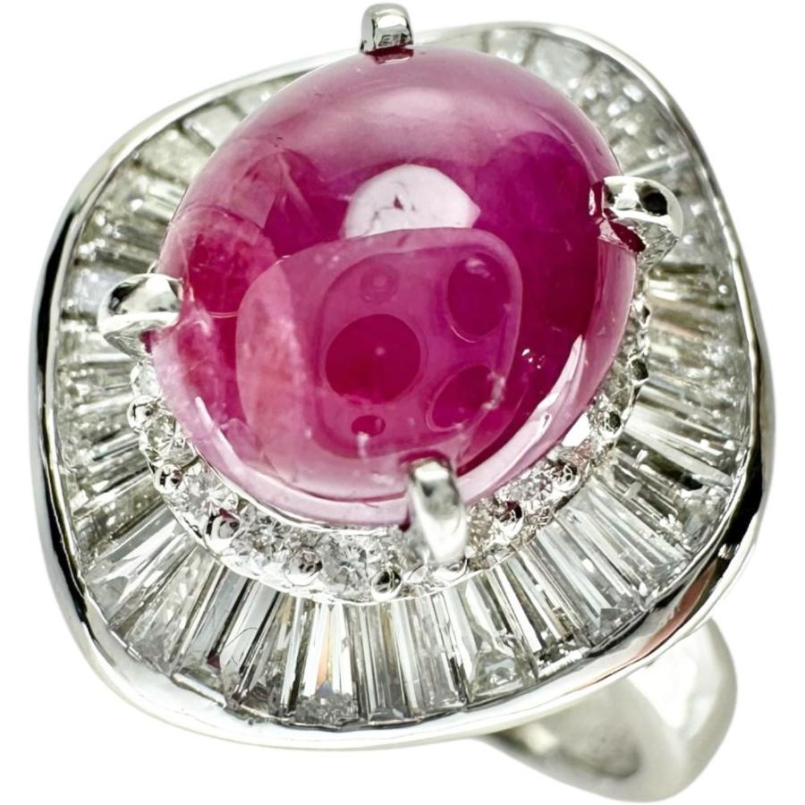 13号 スタールビー 2.42ct ダイヤモンド 0.86ct リング・指輪 Pt900プラチナ 7.9g レディース : n24111260380 : 真子質店 ヤフーショッピング店 ...