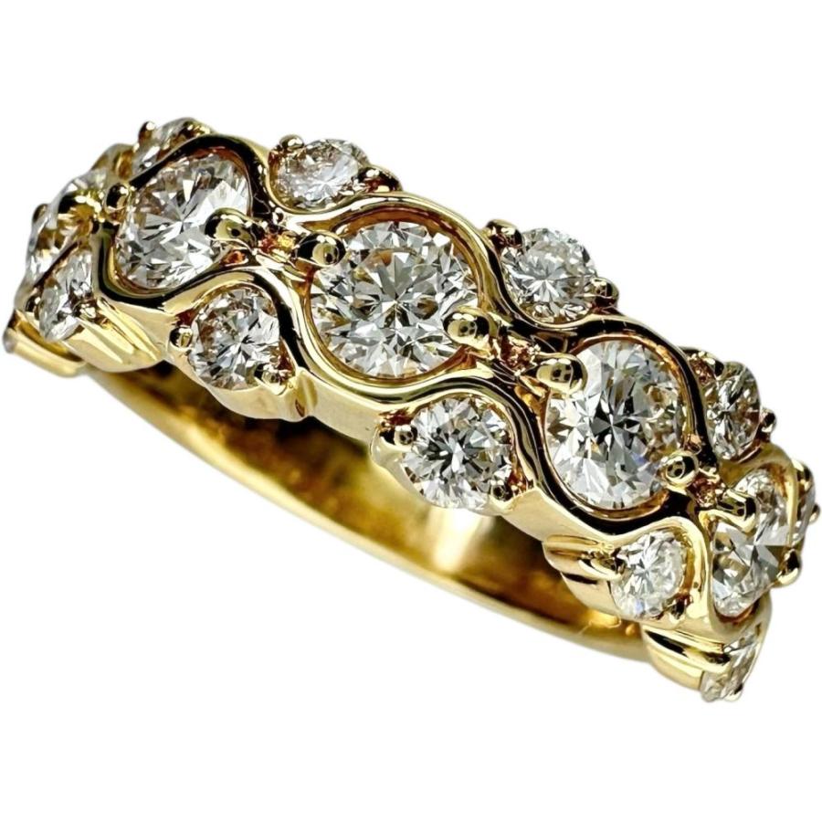 11号 ダイヤモンド 0.80ct ダイヤモンド 0.50ct リング・指輪 K18ゴールド 5.8g レディース : n24120283754 : 真子質店 ヤフーショッピング店 - 通販 ...