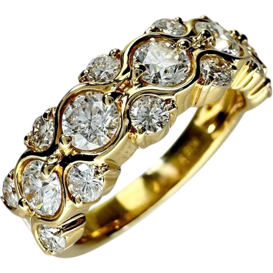 11号 ダイヤモンド 0.80ct ダイヤモンド 0.50ct リング・指輪 K18ゴールド 5.8g レディース : n24120283754 : 真子質店 ヤフーショッピング店 - 通販 ...