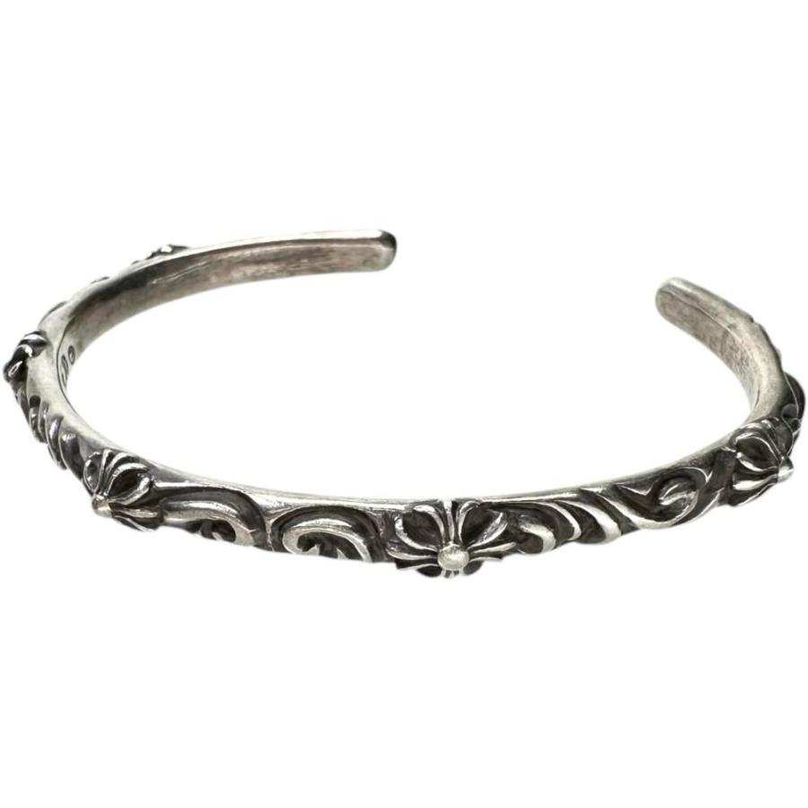 CHROME HEARTS/クロムハーツ SBTバンド バングル シルバー925 18.9g ユニセックス : 真子質店 ヤフーショッピング店 - 通販 - Yahoo!ショッピング