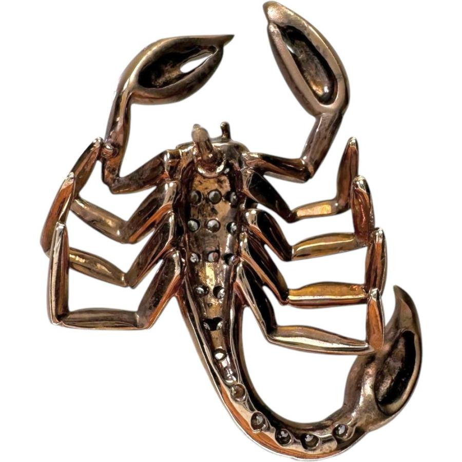 スコーピオン ピンブローチ ダイヤモンド 0.17ct ブローチ K18PGピンクゴールド 6.7g レディース : n25012295963 : 真子質店 ヤフーショッピング店 - 通販 ...