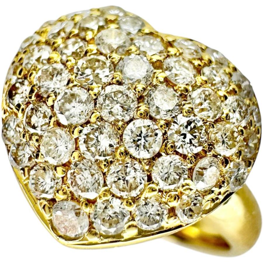 11号 ハート ダイヤモンド 0.80ct リング・指輪 K18ゴールド 5.9g レディース : 真子質店 ヤフーショッピング店 - 通販 - Yahoo!ショッピング