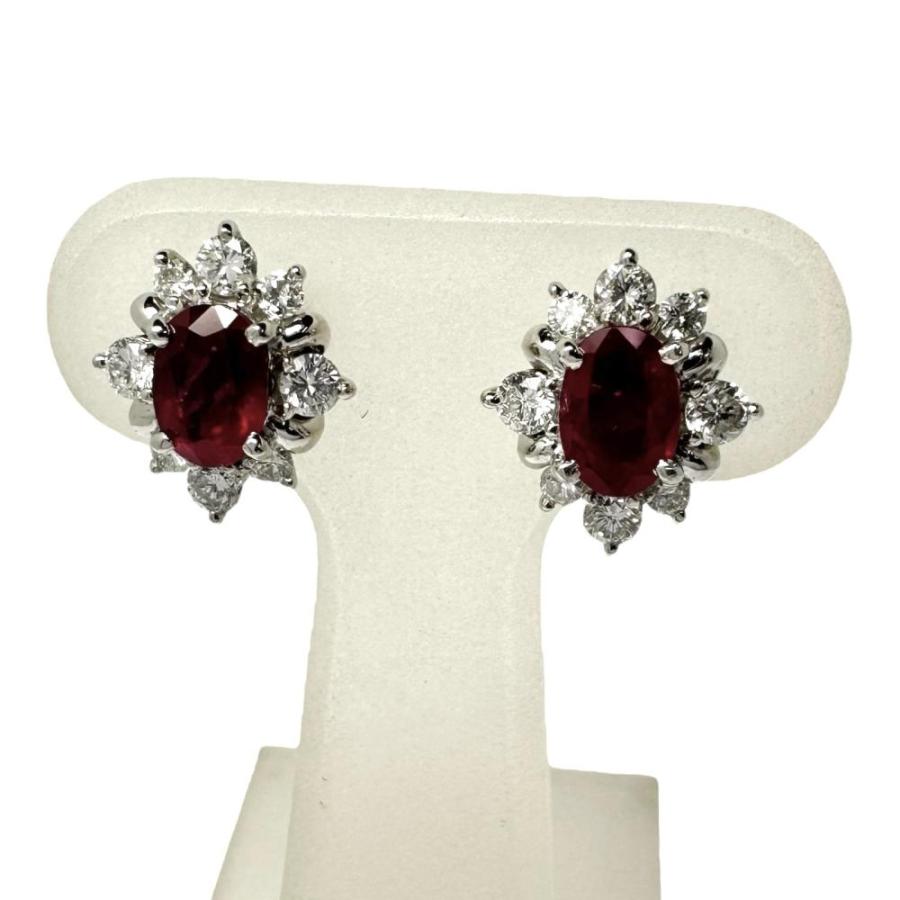三越ジュエリー ルビー 0.78/0.62ct ダイヤモンド 計0.30×2ct ピアス Pt900プラチナ 4.5g レディース : 真子質店 ヤフーショッピング店 - 通販 - Yahoo ...