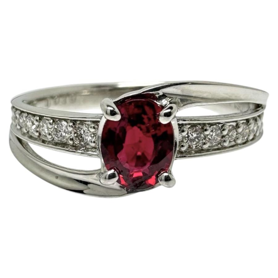 9号 ルビー 計0.47ct ダイヤモンド 計0.10ct リング・指輪 Pt900プラチナ 3.3g レディース : 真子質店 ヤフーショッピング店 - 通販 - Yahoo!ショッピング