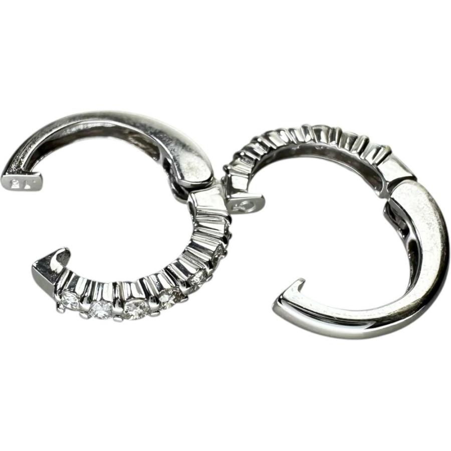 ピアリング イヤクリップ ダイヤモンド 計0.15×2ct イヤリング K14WGホワイトゴールド 1.8g レディース : 真子質店 ヤフーショッピング店 - 通販 - Yahoo!ショッピング