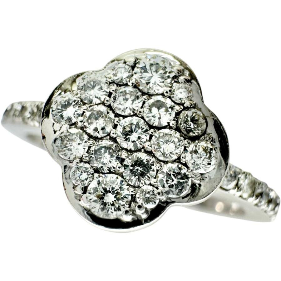 13号 クローバー ダイヤモンド 0.41ct リング・指輪 K18WGホワイトゴールド 3.7g レディース : 真子質店 ヤフーショッピング店 - 通販 - Yahoo!ショッピング