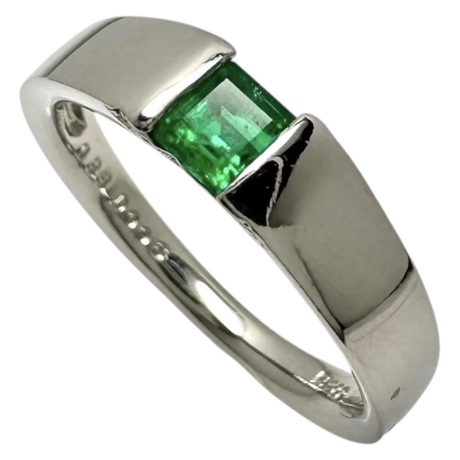 11.5号 エメラルド 0.33ct ダイヤモンド 計0.06ct リング・指輪 Pt900プラチナ 5.0g レディース : 真子質店 ヤフーショッピング店 - 通販 - Yahoo!ショッピング