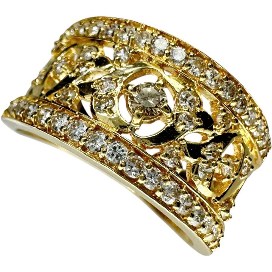 11号 ダイヤモンド 計0.50ct リング・指輪 K18ゴールド 3.8g レディース : 真子質店 ヤフーショッピング店 - 通販 - Yahoo!ショッピング