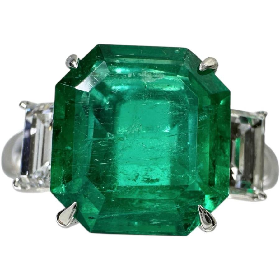 11.5号 エメラルド 2.70ct ダイヤモンド 0.77ct リング・指輪 Pt900プラチナ 5.8g レディース : 真子質店 ヤフーショッピング店 - 通販 - Yahoo!ショッピング