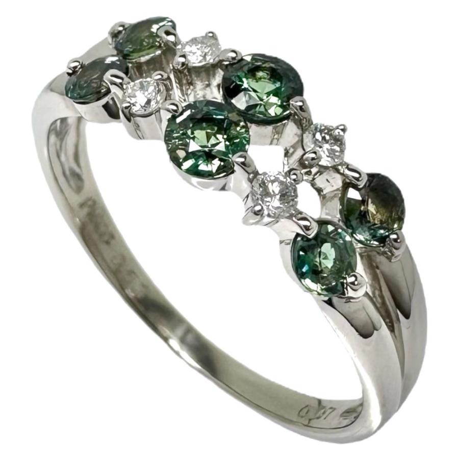12.5号 仕上げ済 アレキサンドライト 計0.53ct ダイヤモンド 計0.07ct リング・指輪 Pt900プラチナ 3.1g レディース : 真子質店 ヤフーショッピング店 - 通販 ...