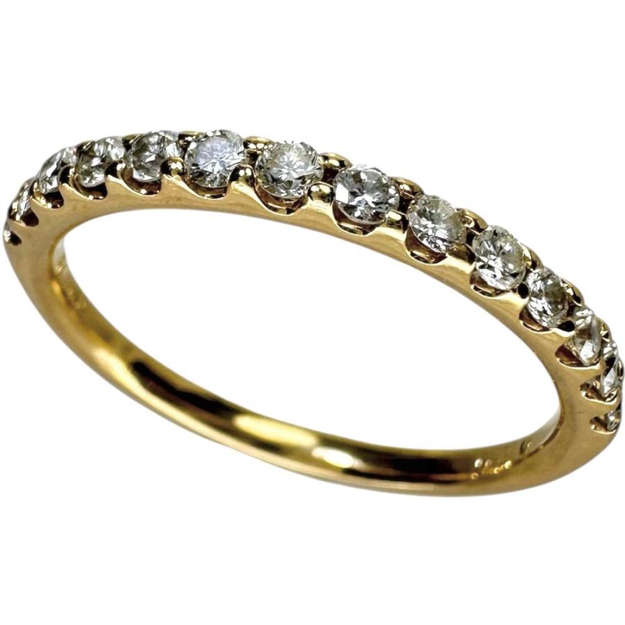 12号 ハーフエタニティ ダイヤモンド 0.30ct リング・指輪 K18ゴールド 1.9g レディース : 真子質店 ヤフーショッピング店 - 通販 - Yahoo!ショッピング