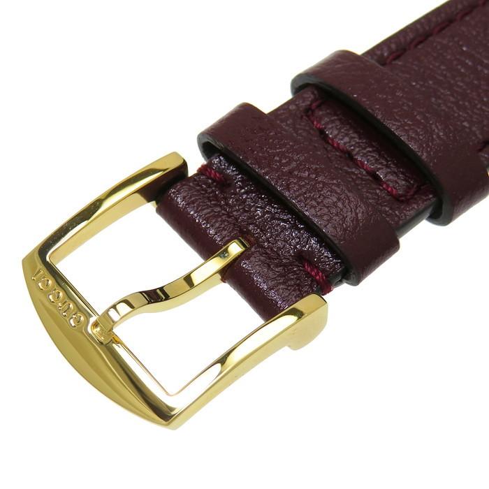 GUCCI（グッチ） グリップ YA157405 157.4 腕時計 GP/レザー クオーツ メンズ : 真子質店 ヤフーショッピング店 ...