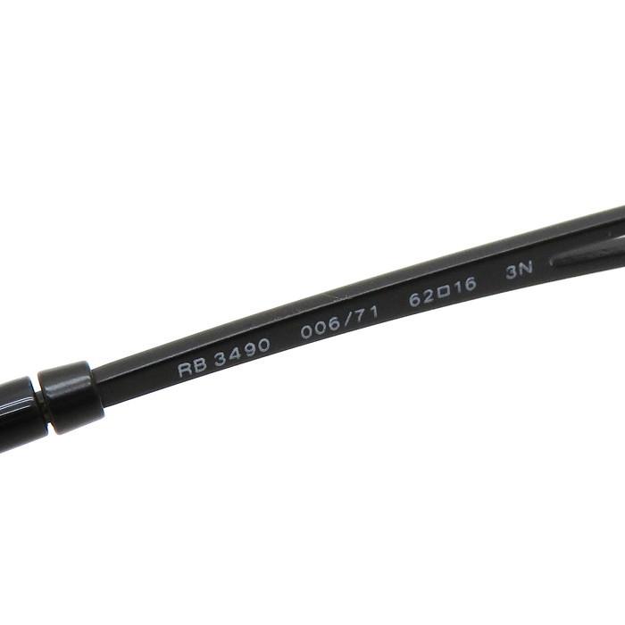 Ray-Ban Ray-Ban/レイバン RB3490 006/71 62 16 サングラス ブラック ユニセックス : 真子質店 ヤフー ...