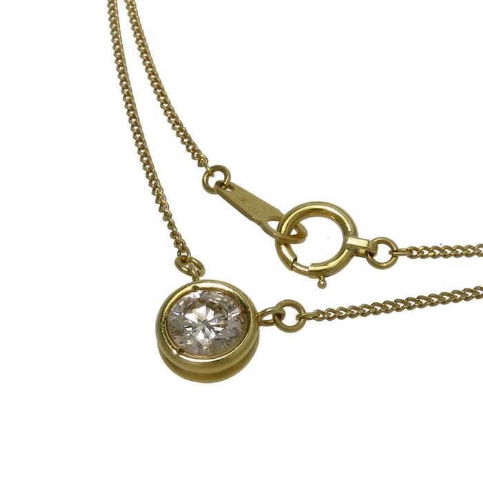 ダイヤモンド(推定I-SIクラス) 0.49ct ネックレス K18ゴールド 2.6g 直線42cm レディース : 真子質店 ヤフーショッピング店 - 通販 - Yahoo!ショッピング