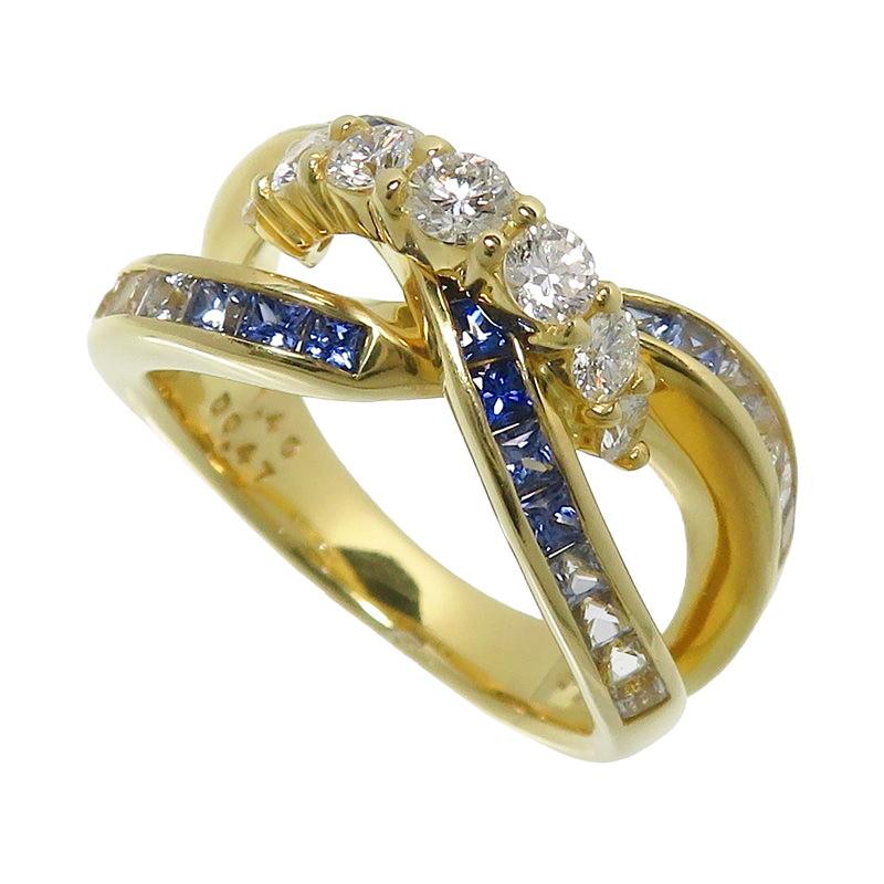 13号Jeunet/ジュネ サファイア 計1.40ct ダイヤモンド 計0.47ct リング・指輪 K18ゴールド 9.3g レディース : s23120190738 : 真子質店 ヤフー ...