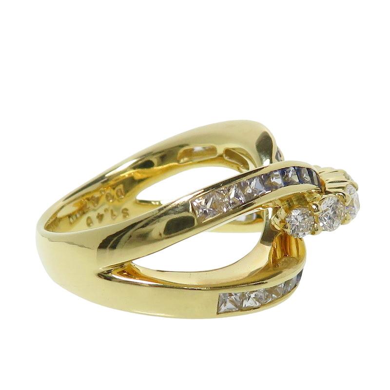 13号Jeunet/ジュネ サファイア 計1.40ct ダイヤモンド 計0.47ct リング・指輪 K18ゴールド 9.3g レディース : s23120190738 : 真子質店 ヤフー ...