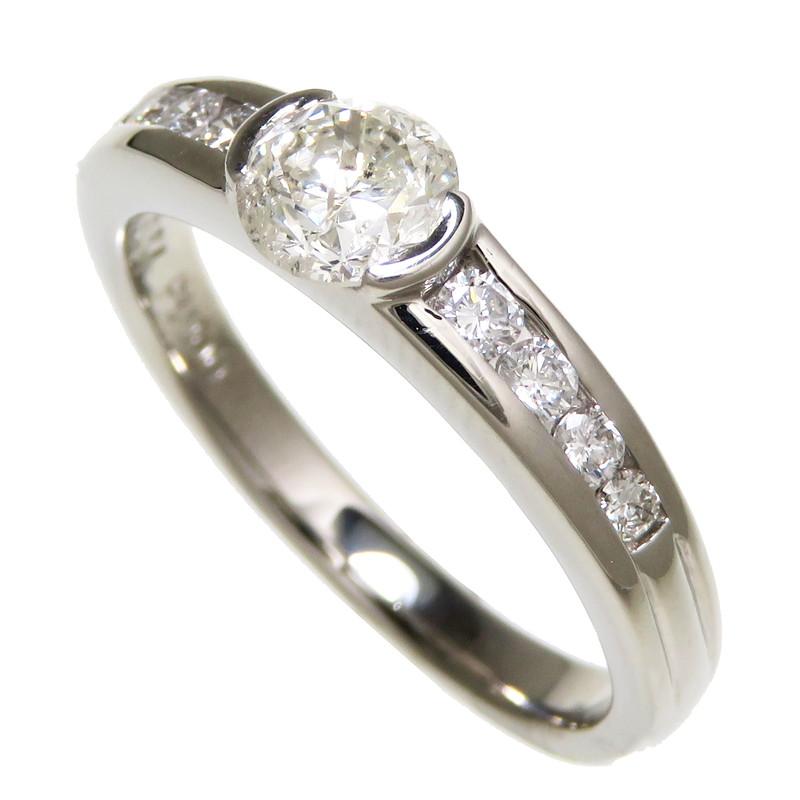 12号 ダイヤモンド 0.54/計0.23ct リング・指輪 Pt900プラチナ 5.3g レディース : 真子質店 ヤフーショッピング店 - 通販 - Yahoo!ショッピング