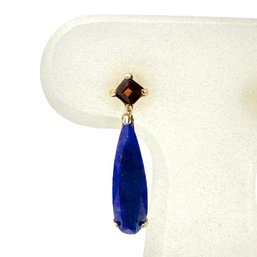 ラピスラズリ ガーネット ピアス K18ゴールド 0.9g レディース : 真子質店 ヤフーショッピング店 - 通販 - Yahoo!ショッピング