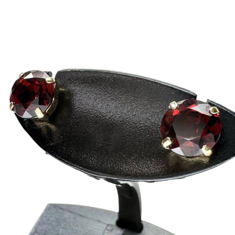 スタッド/一粒 ガーネット ピアス K18ゴールド 0.8g レディース : 真子質店 ヤフーショッピング店 - 通販 - Yahoo!ショッピング