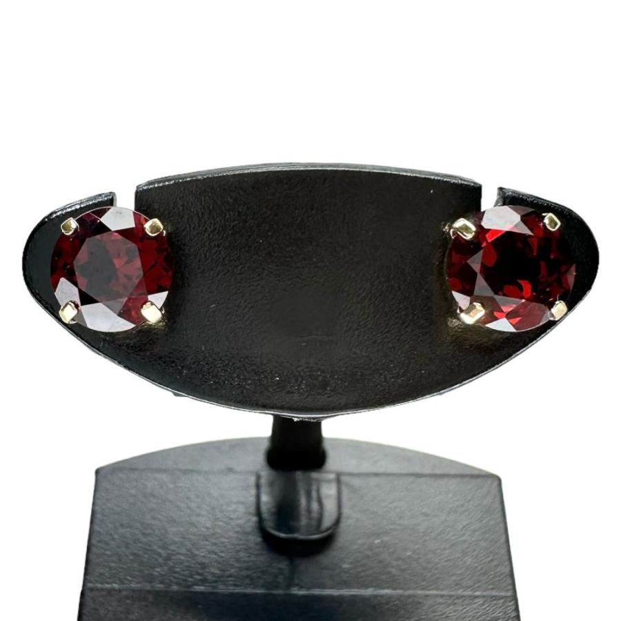 スタッド/一粒 ガーネット ピアス K18ゴールド 0.8g レディース : 真子質店 ヤフーショッピング店 - 通販 - Yahoo!ショッピング