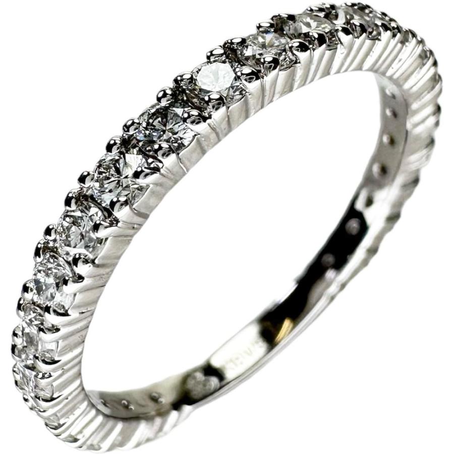 11号 ダイヤモンド 計0.66ct リング・指輪 K18WGホワイトゴールド 2.3g レディース : 真子質店 ヤフーショッピング店 - 通販 - Yahoo!ショッピング